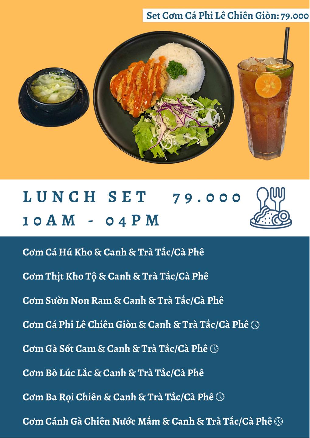 Menu Vee Ayy Food Đủ món từ cơm, mì, steak đến đồ Thái, dimsum cực chất ...