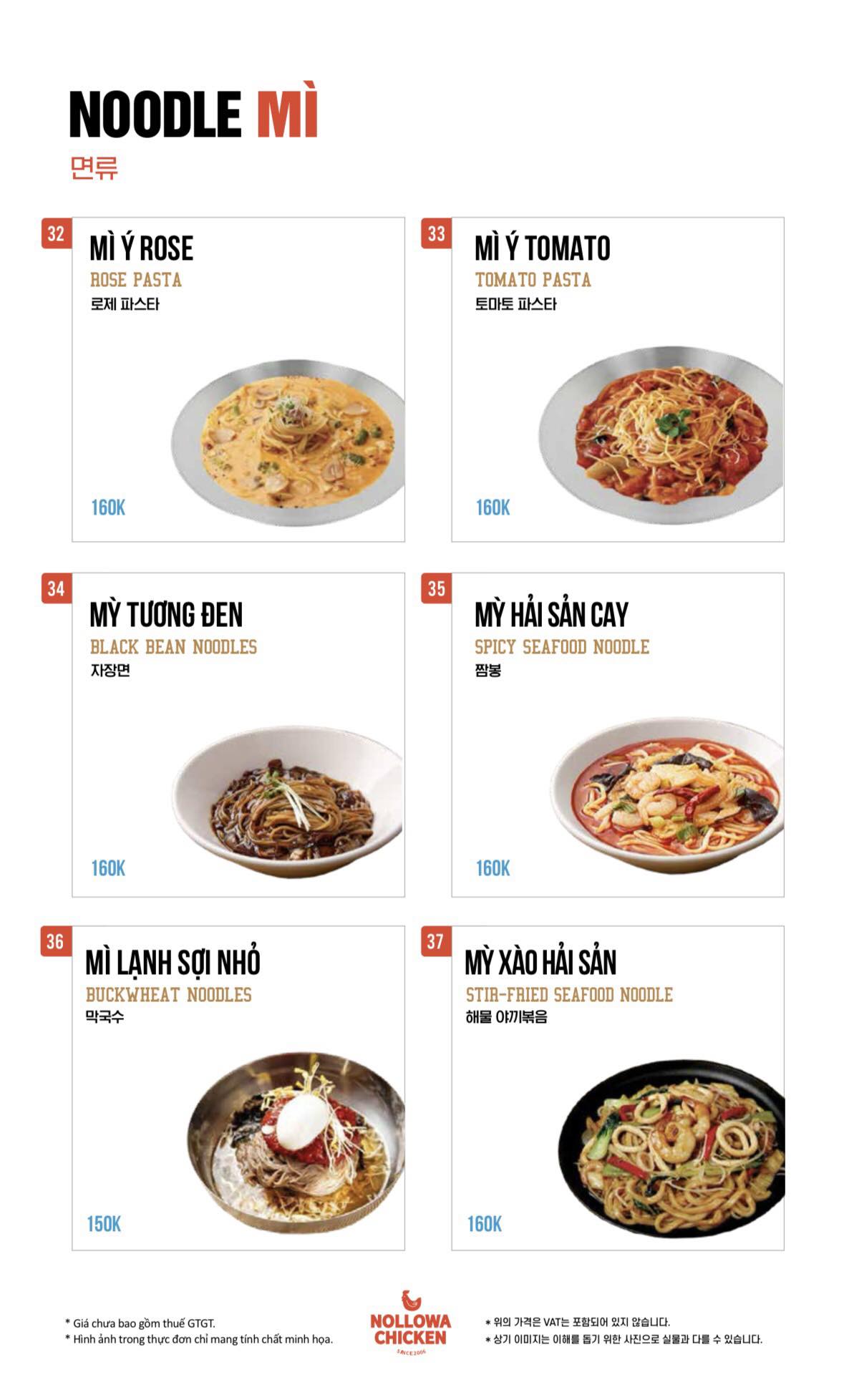 Review menu Nollowa Chicken: Giá, vị ngon, combo đáng thử 2025 - Menu Quán