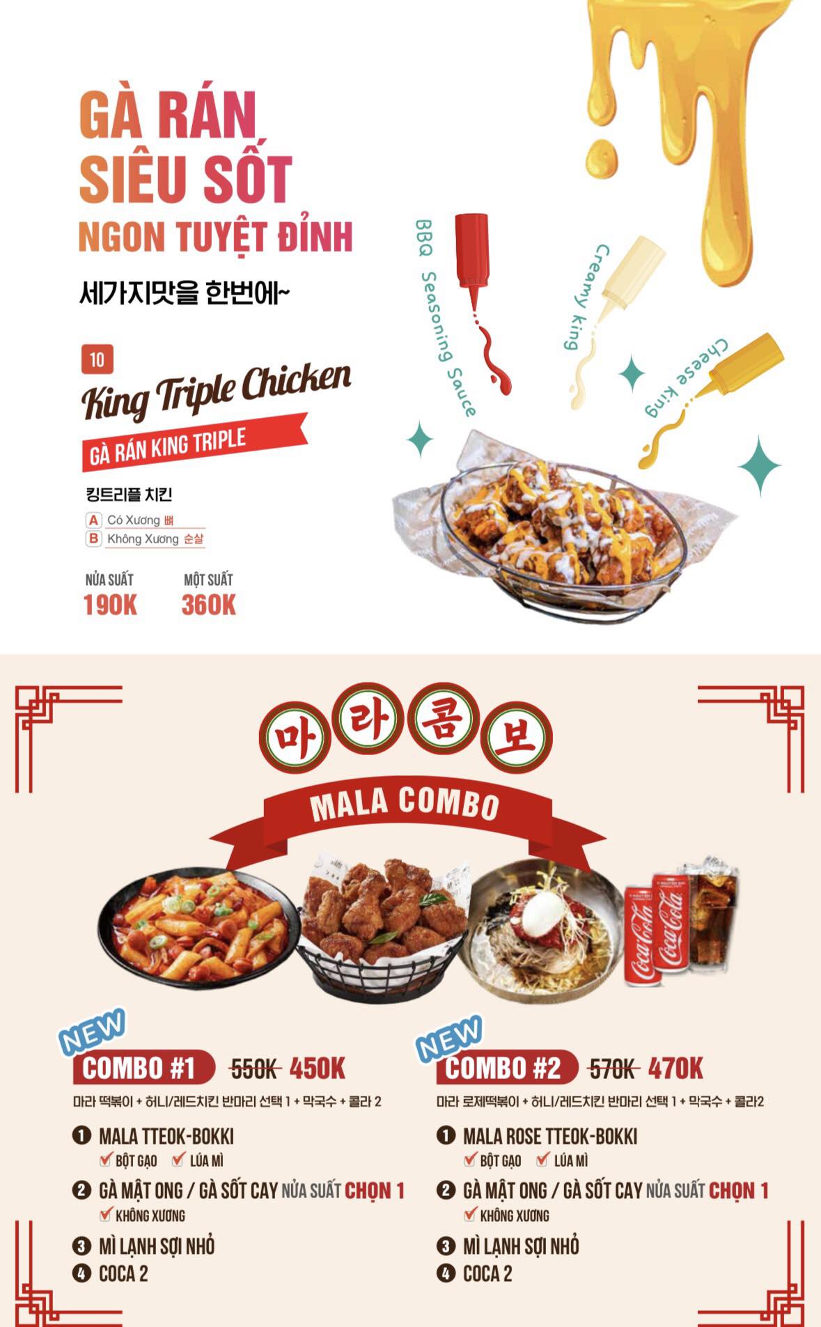 Review menu Nollowa Chicken: Giá, vị ngon, combo đáng thử 2025 - Menu Quán