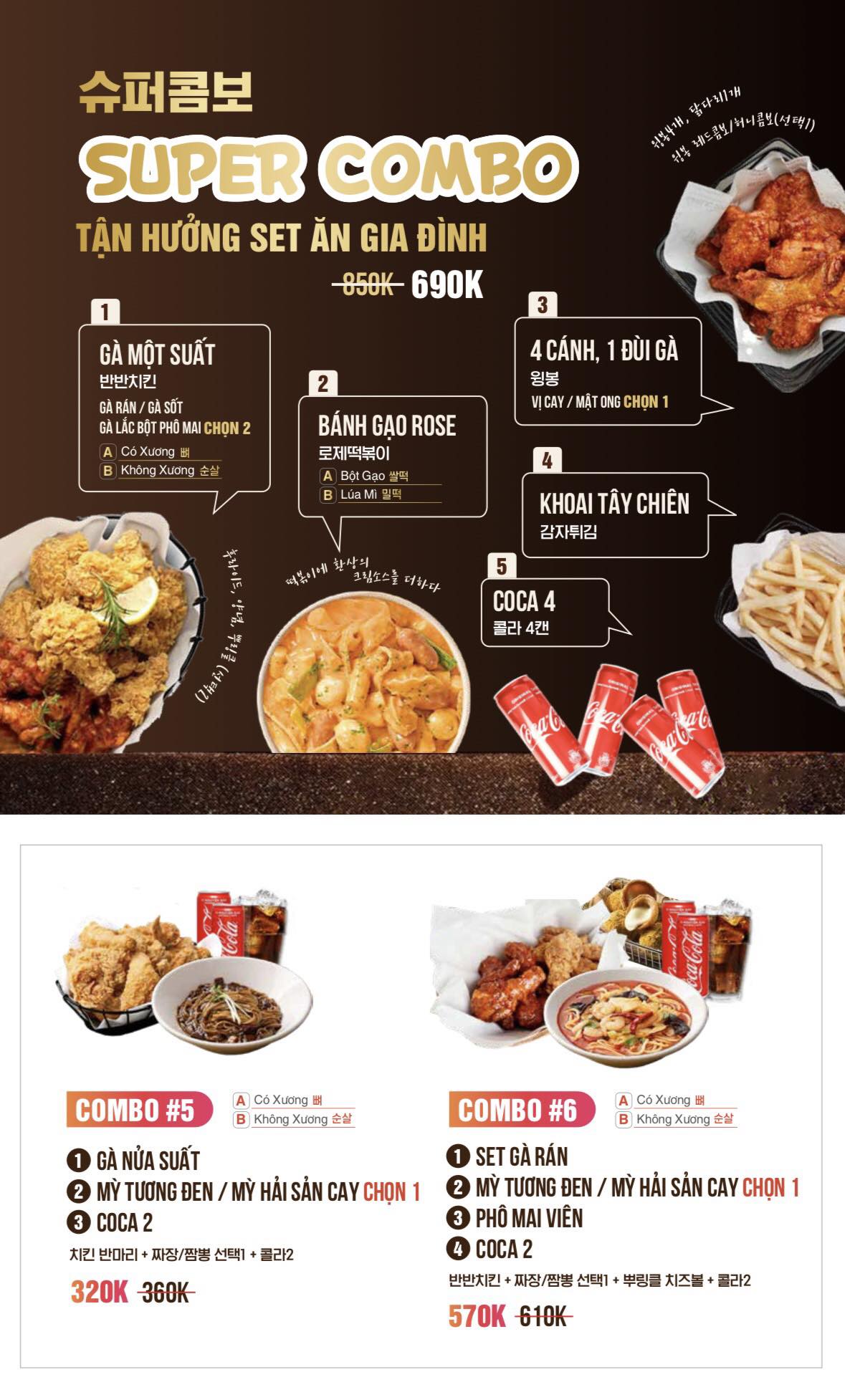 Review menu Nollowa Chicken: Giá, vị ngon, combo đáng thử 2025 - Menu Quán